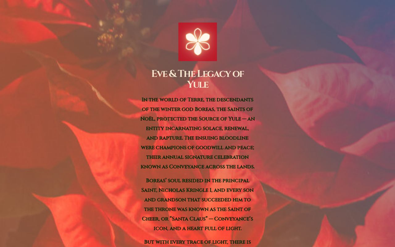 Eve & The Legacy of Yule